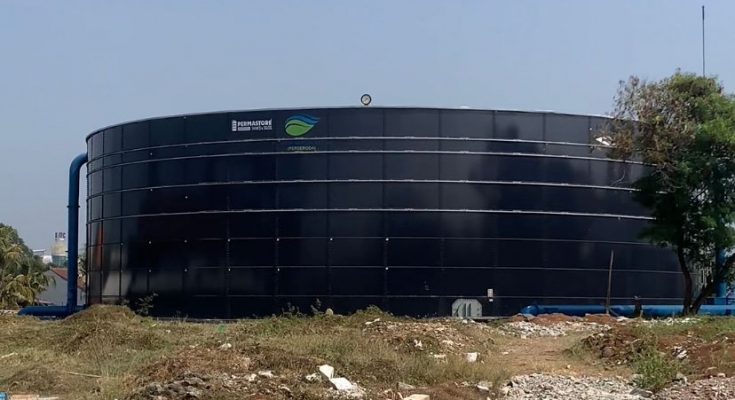 Pengadilan Sambangi Lokasi Water Tank Tirta Asasta Depok